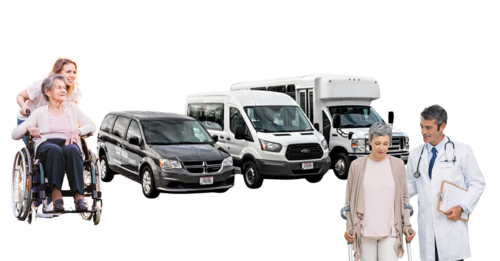 Non-Emergency Medical Transportation (NEMT) - Black & White ...