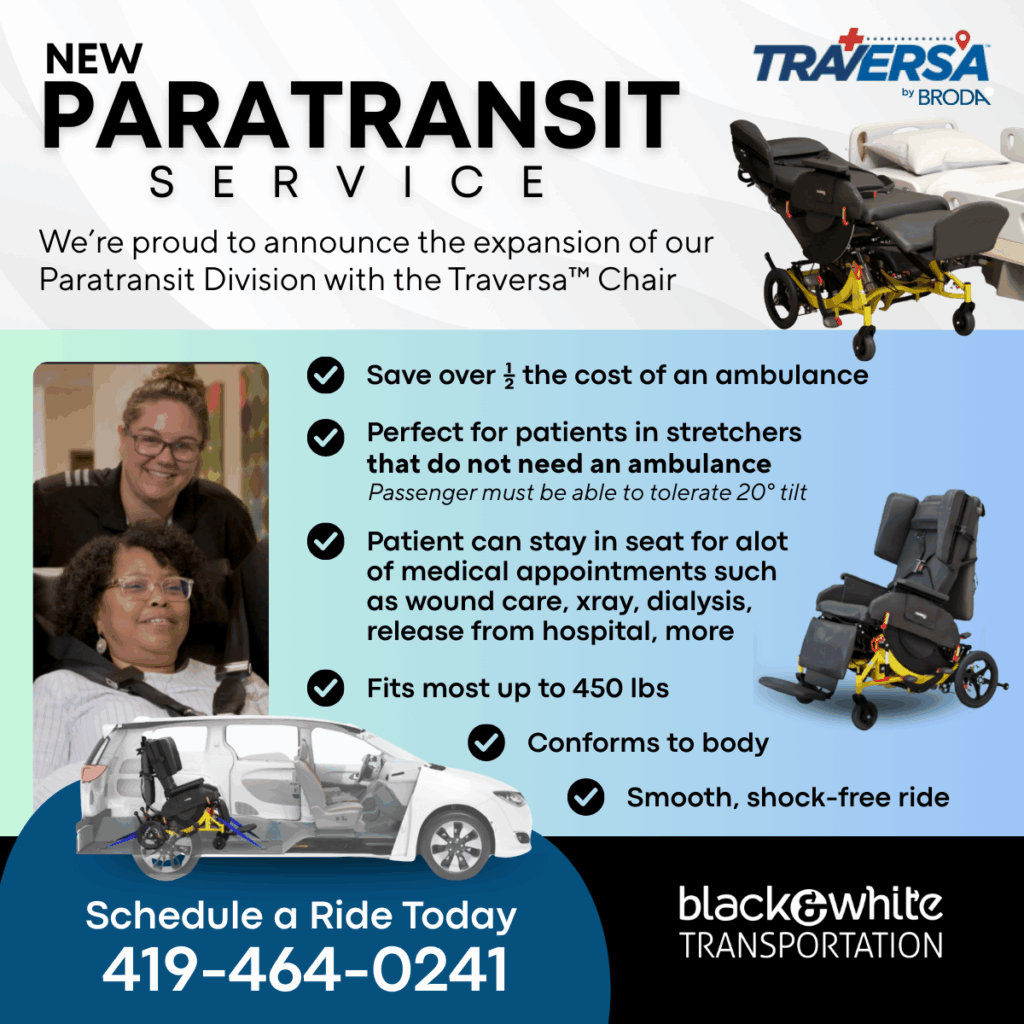 Traversa Paratransit Chair: State-of-the-Art Alternative to Stretchers ...